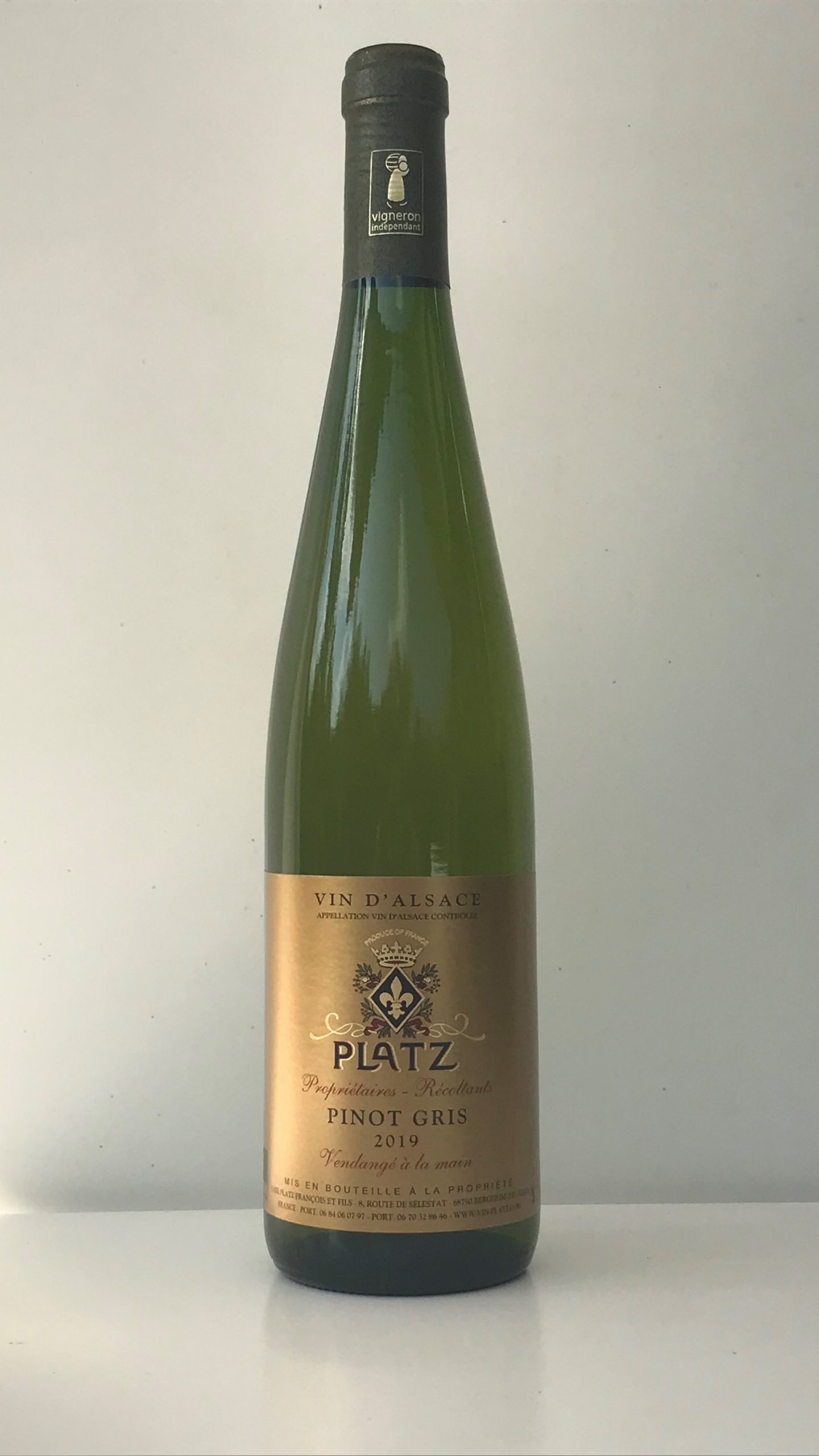 Pinot gris - Vin Platz François et Fils